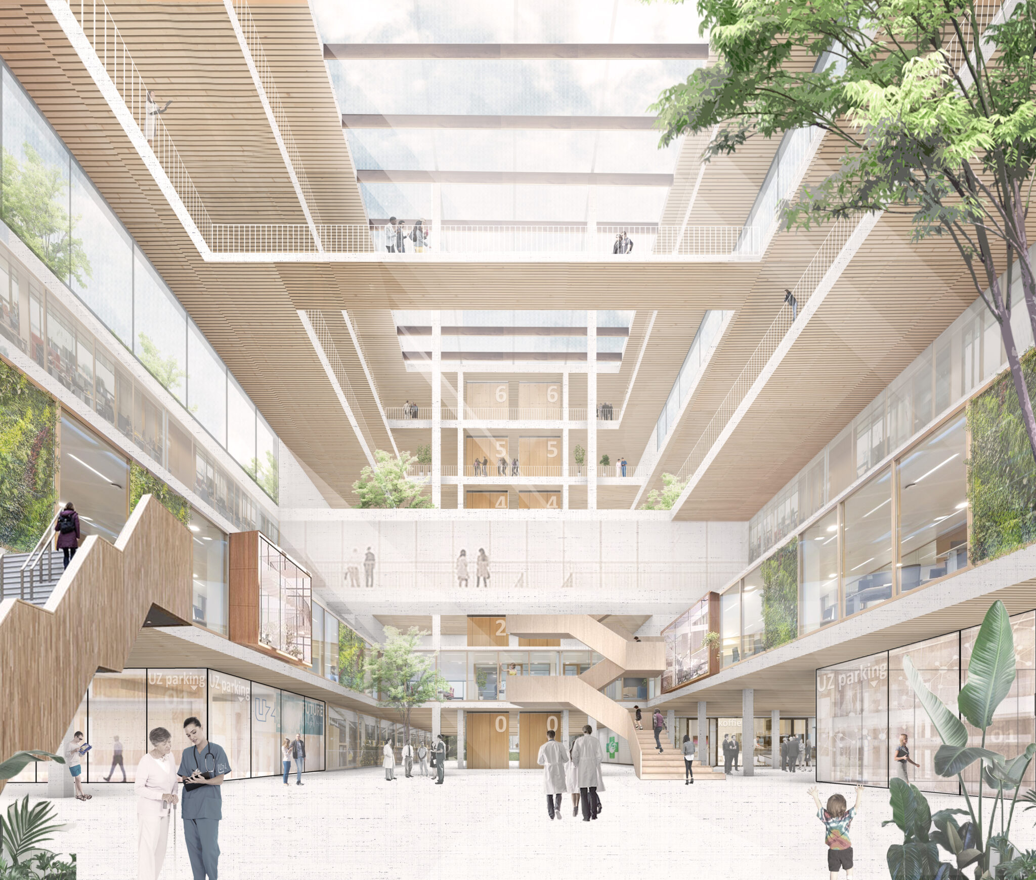 Sweco Belgium - UZ Gent prêt pour nouveau hôpital